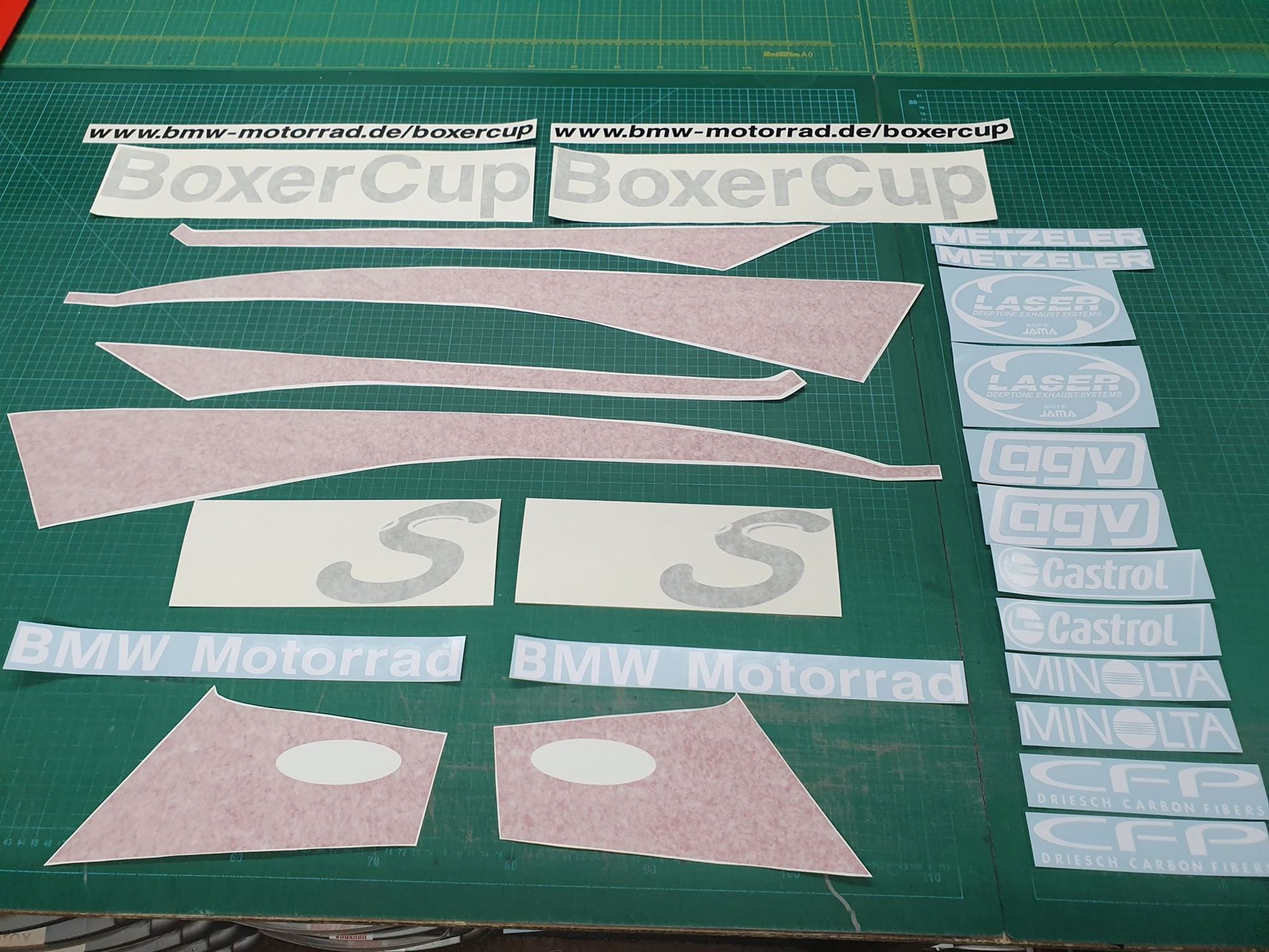 Zen Graphics - BMW R 1100 S Boxer Cup 2004 Decals / Stickers