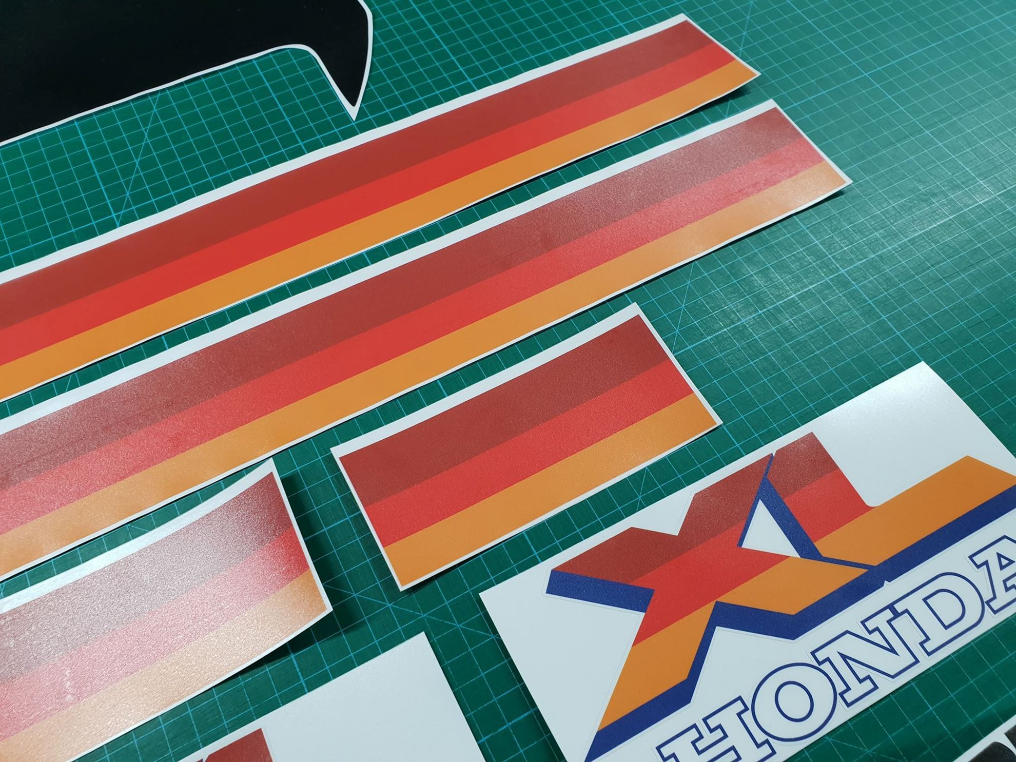 Zen Graphics - Honda XL600 LM 1985 - 1989 full Restoration Decals ...