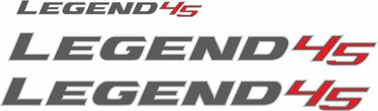 Zen Graphics - Legend 45 replacement side & rear / Decals / Stickers