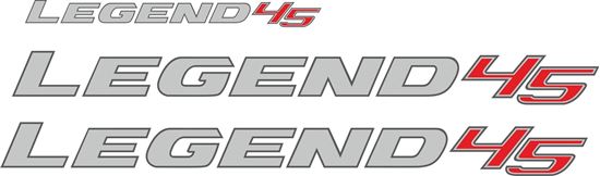 Zen Graphics - Legend 45 replacement side & rear / Decals / Stickers