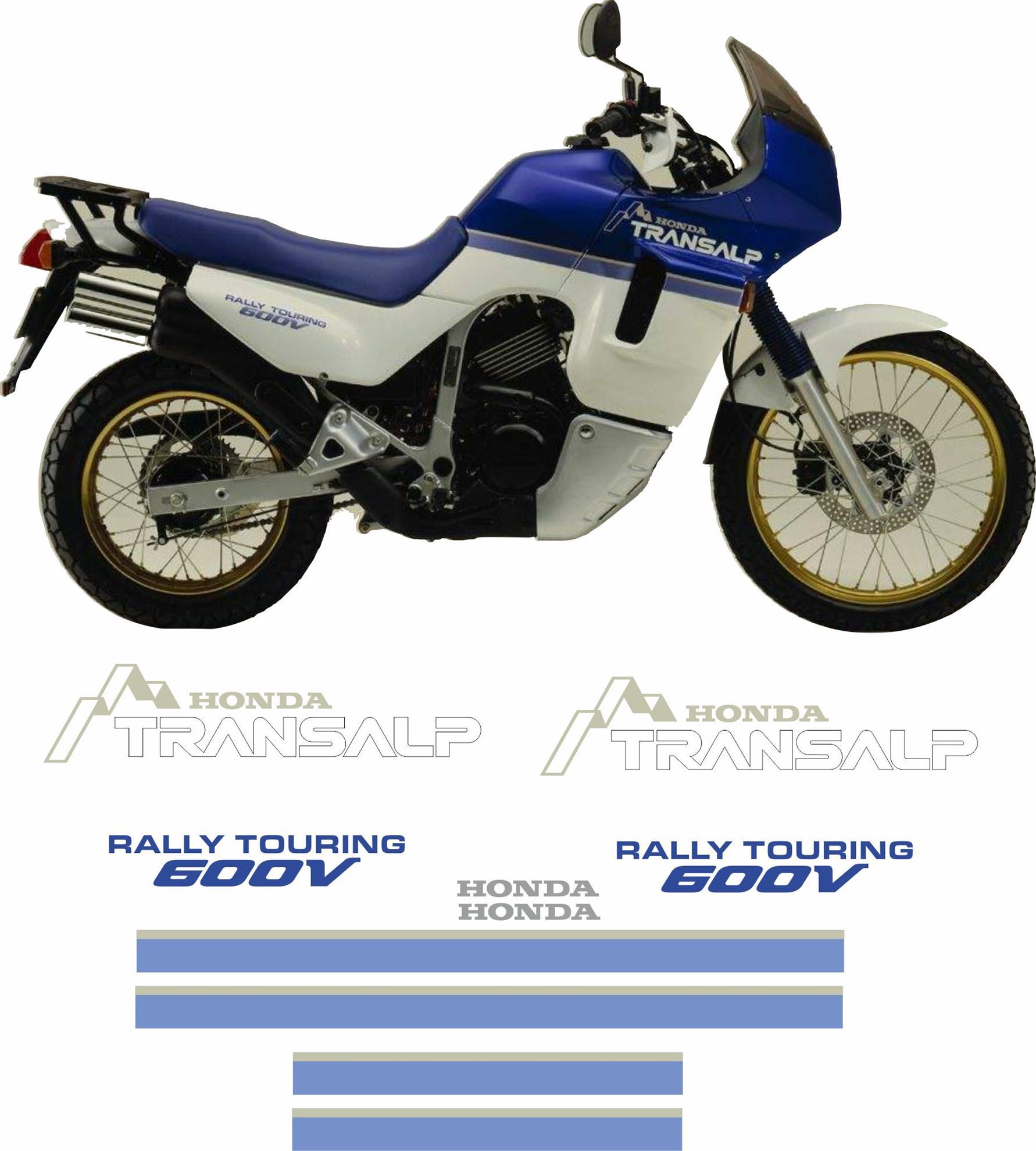 Zen Graphics - Honda XL600V 1990 replacement Decals / Stickers