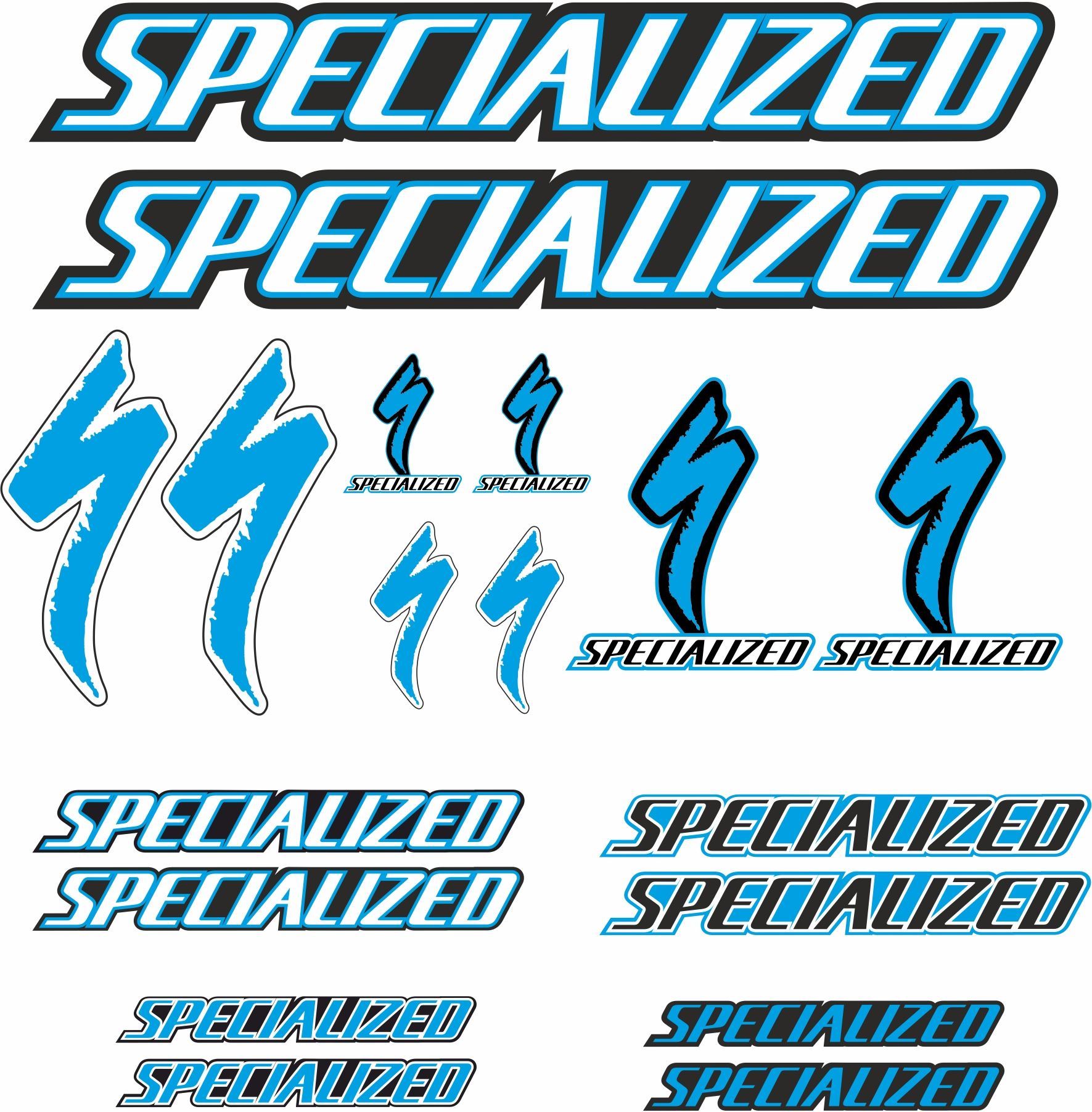 Zen Graphics - Specialized Frame Sticker kit