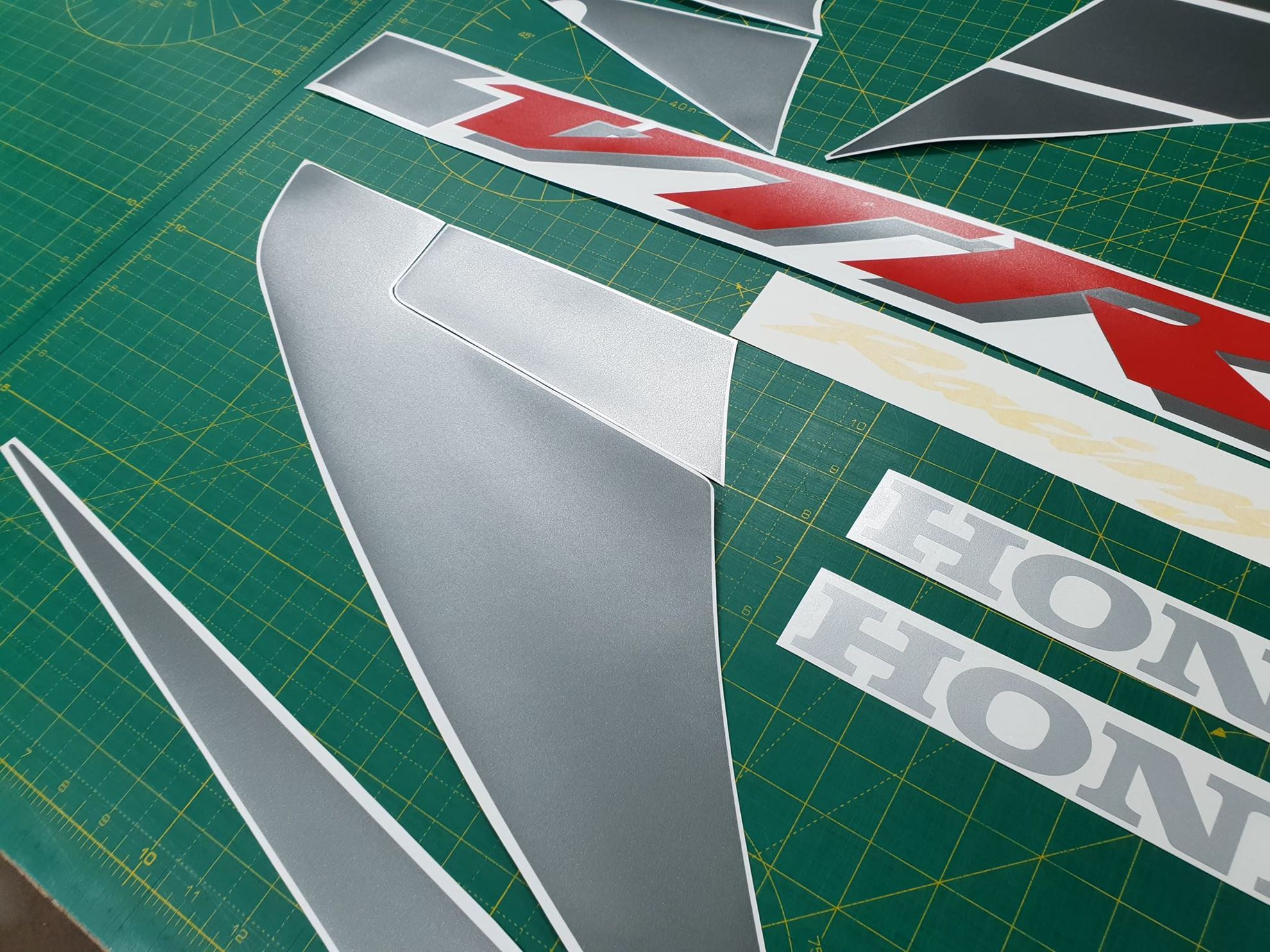 Zen Graphics - Honda VTR 1000 SP2 2002 full Restoration Decals / Stickers