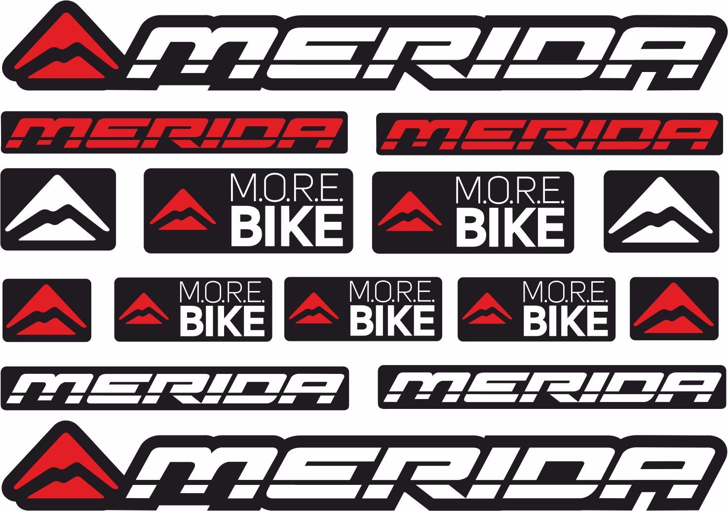 Zen Graphics - Merida Frame Sticker kit