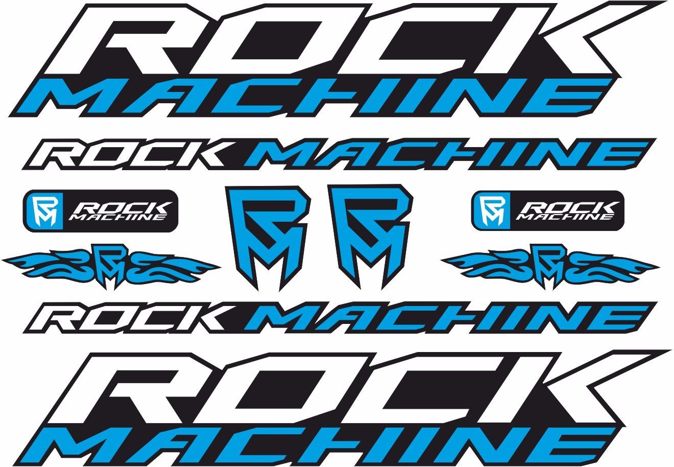 Zen Graphics - Rock Machine Frame Sticker kit