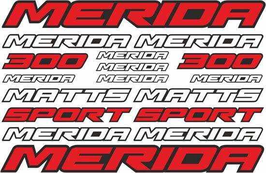 Zen Graphics - Merida Frame Sticker kit