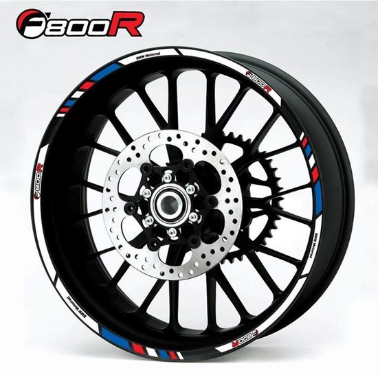 Zen Graphics - BMW F 800R Wheel rim Decals / Stickers kit