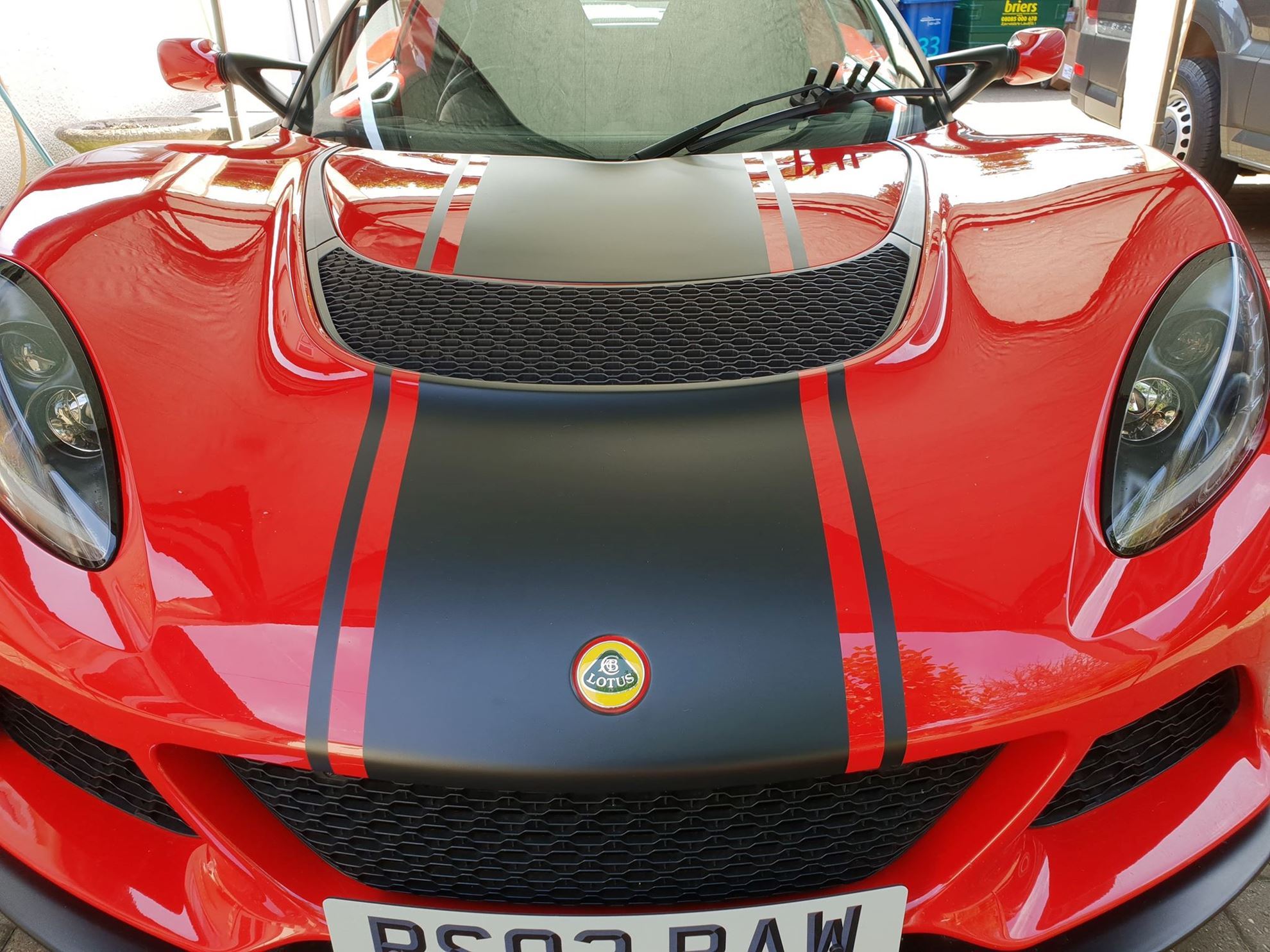 Zen Graphics - Lotus Exige S series 3 OTT Stripes & Headlight surround ...