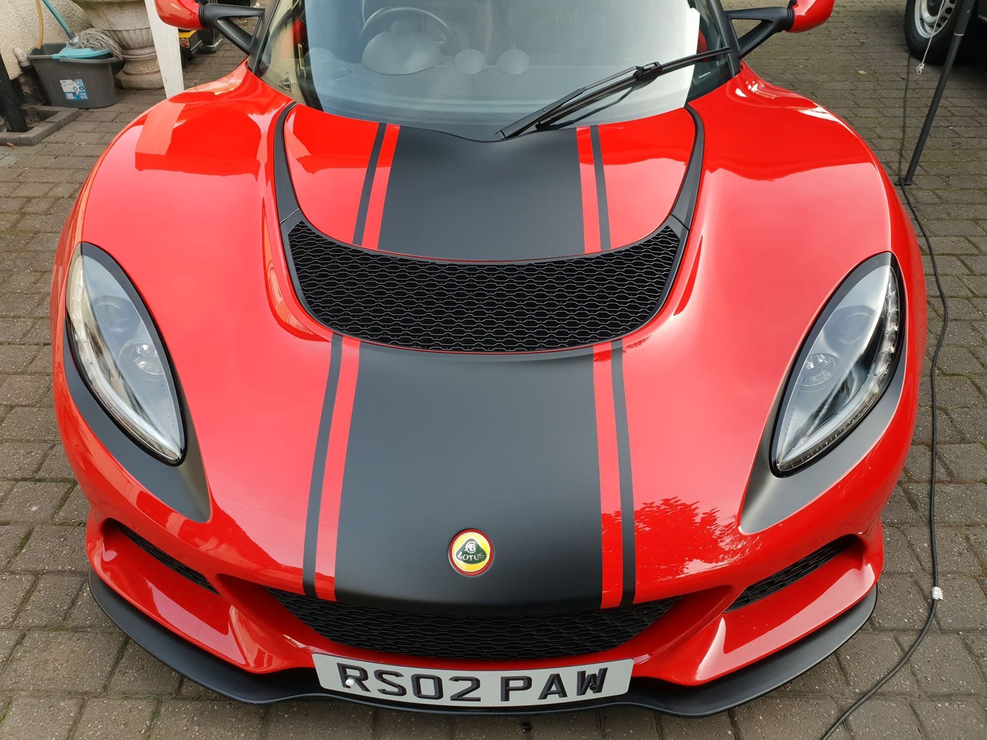 Zen Graphics - Lotus Exige S series 3 OTT Stripes & Headlight surround ...