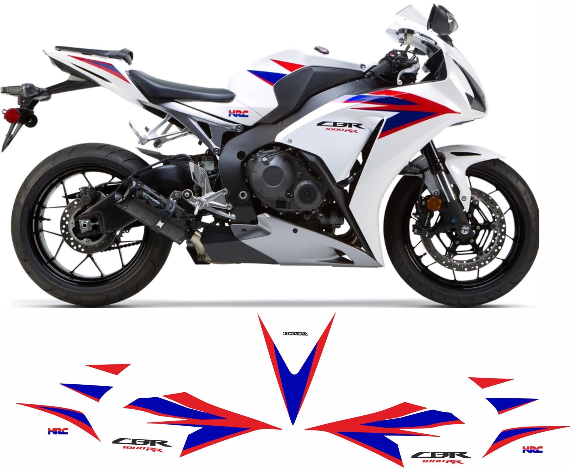 Zen Graphics - Honda CBR 1000RR-C Fireblade HRC 2012 - 2016 replacement ...