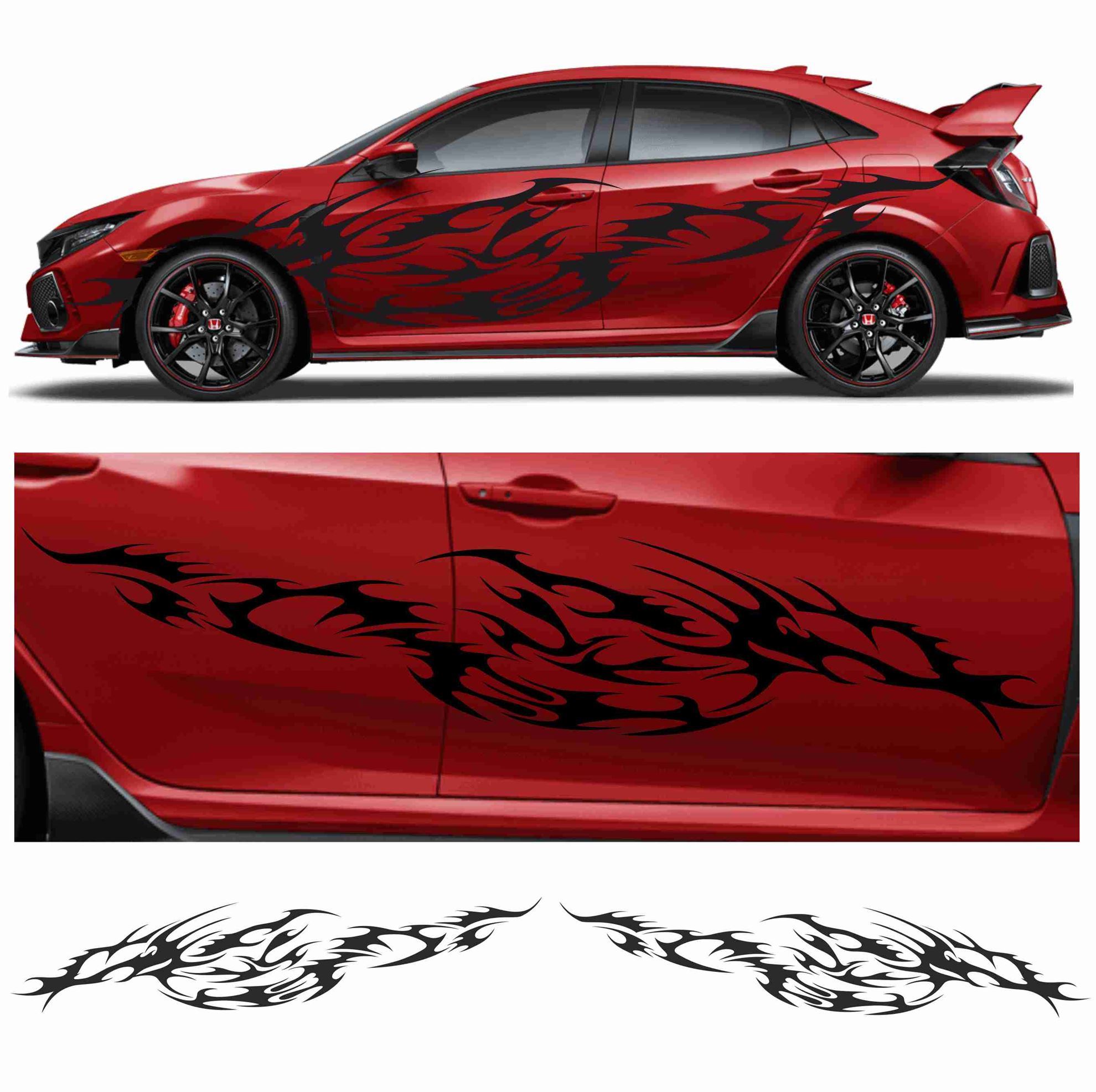 Zen Graphics - JDM side Dragon Tribal Graphics