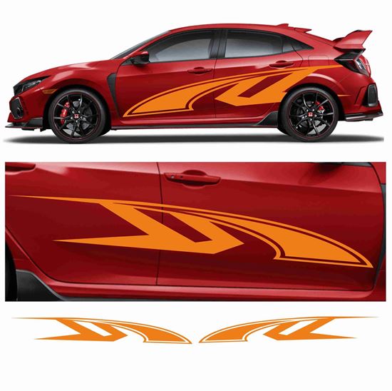 Zen Graphics - JDM side Tribal Swoosh Graphics