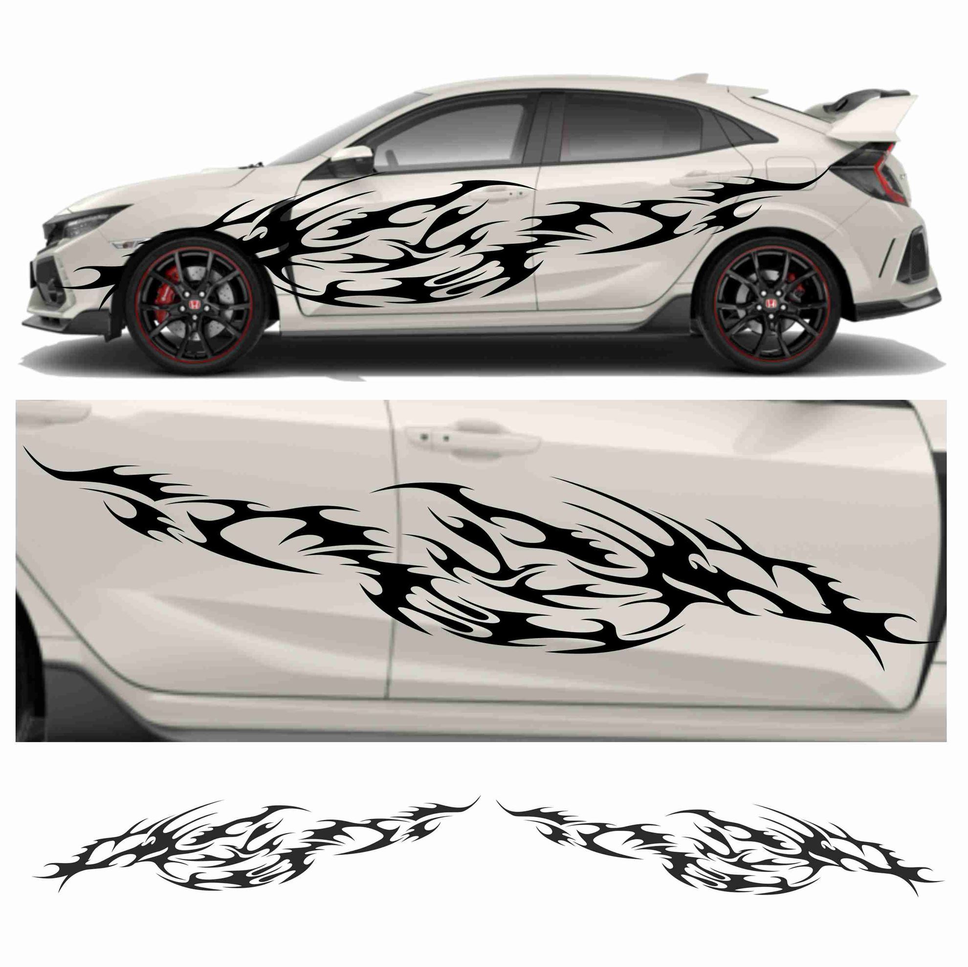 Zen Graphics - JDM side Dragon Tribal Graphics