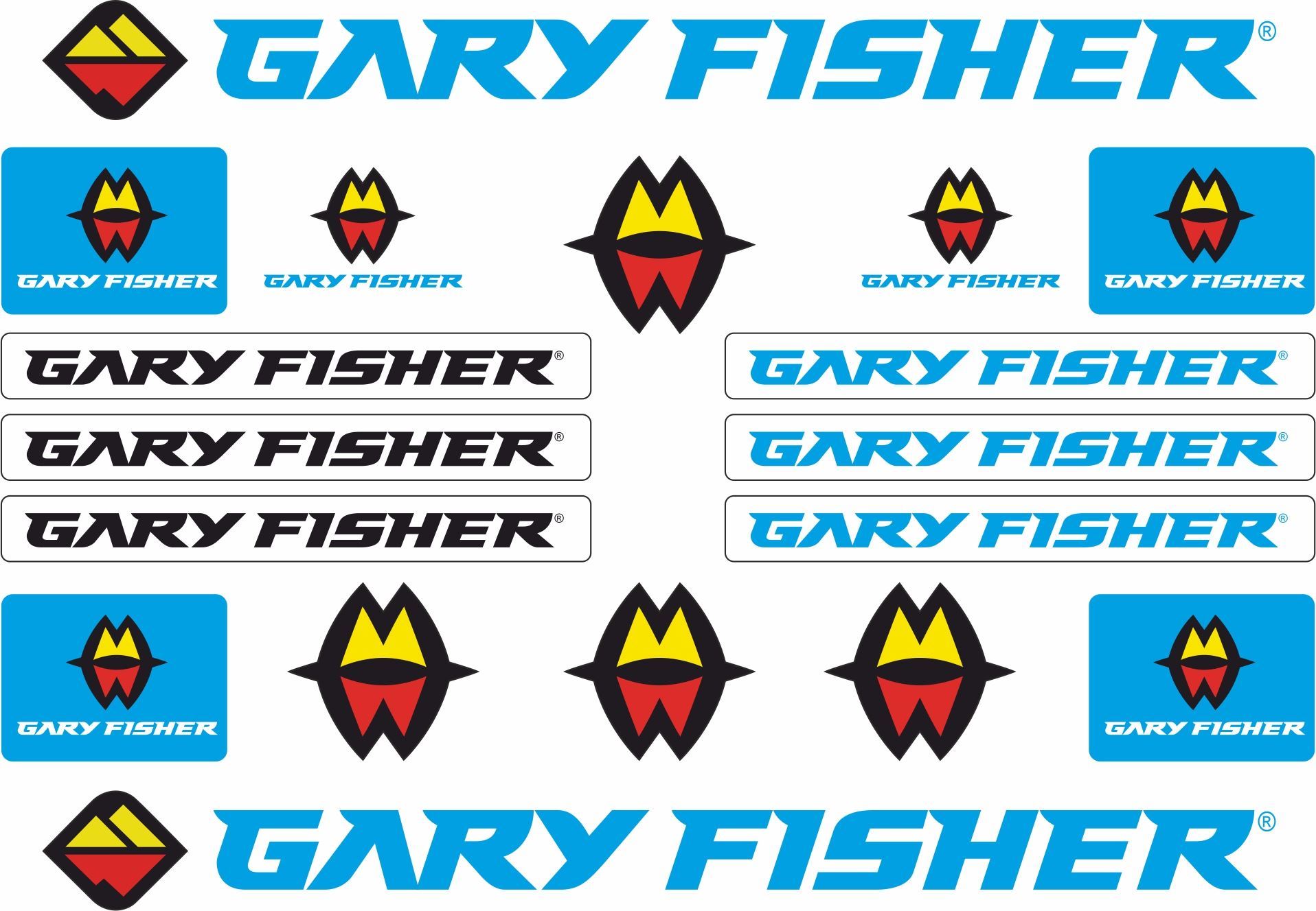 Zen Graphics - Garry Fisher Frame Sticker kit