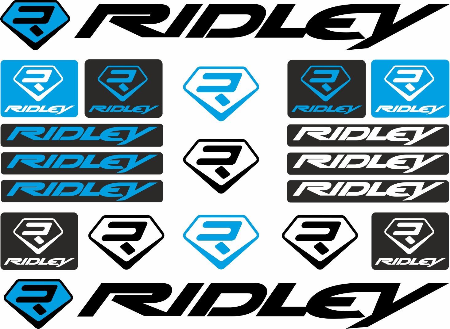 Zen Graphics - Ridley Frame Sticker kit
