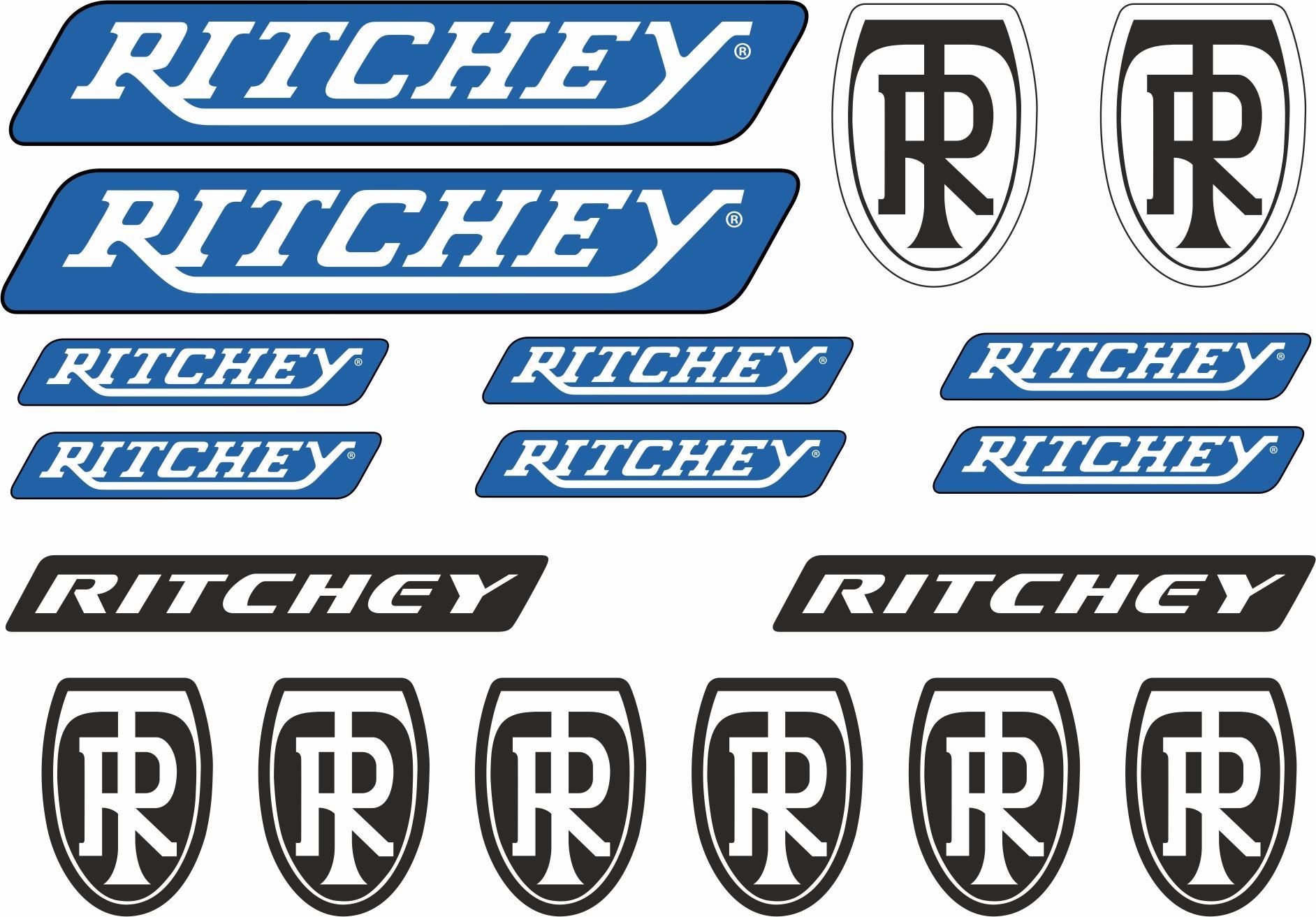 Zen Graphics - Ritchey Frame Sticker kit