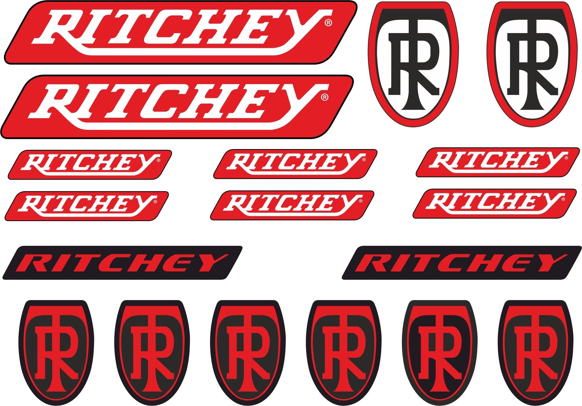 Zen Graphics - Ritchey Frame Sticker kit