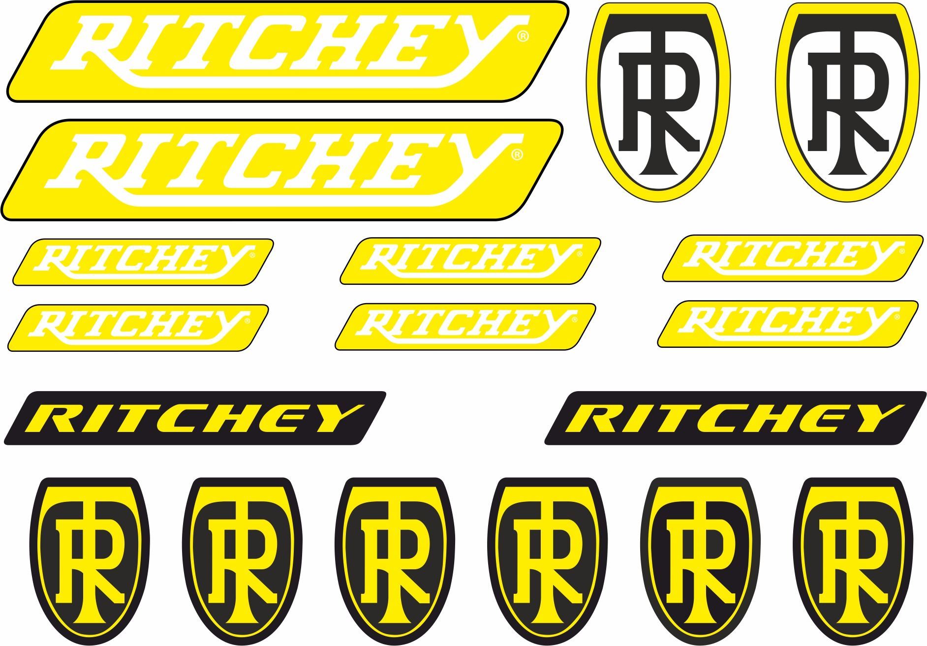 Zen Graphics - Ritchey Frame Sticker kit