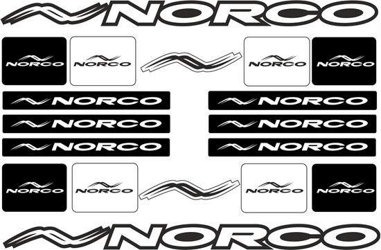 Zen Graphics - Norco Frame Sticker kit