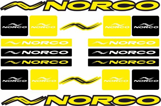Zen Graphics - Norco Frame Sticker kit