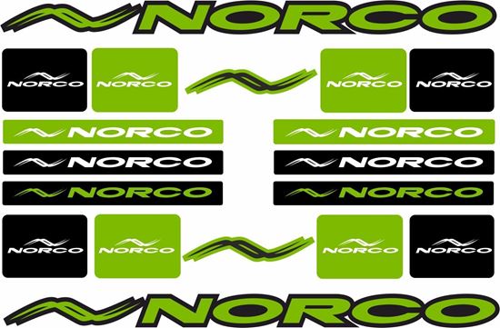 Zen Graphics - Norco Frame Sticker kit