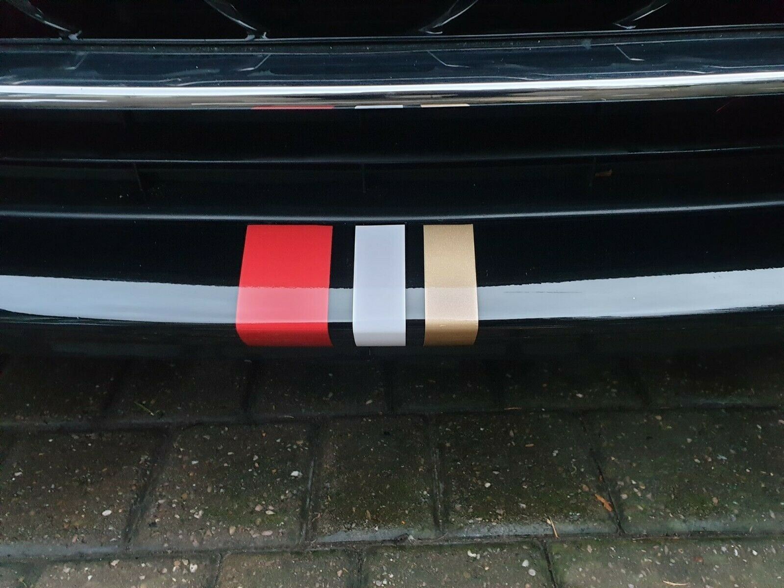 Zen Graphics - DS3 DS Performance Line Spoiler & Bumper vinyl Stripes ...