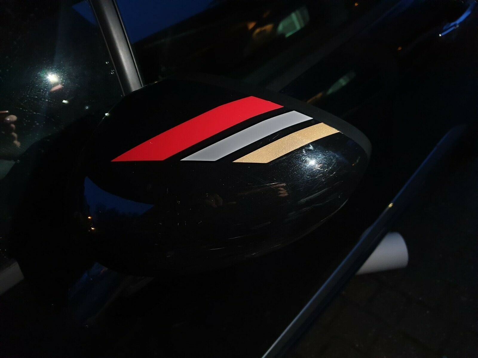 Zen Graphics - DS3 DS Performance Line Mirror Trim vinyl Stripes Decals ...