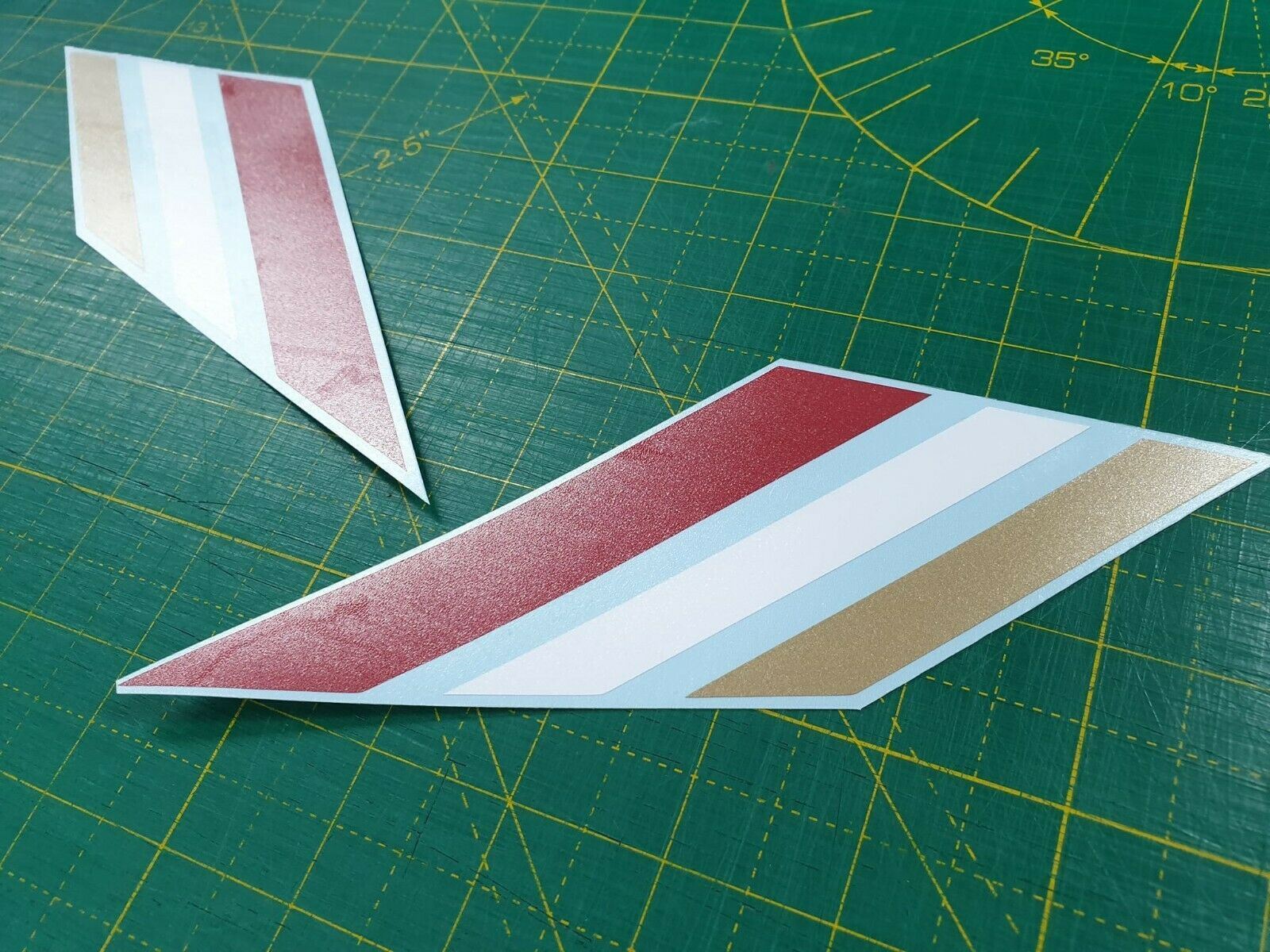 Zen Graphics - DS3 DS Performance Line Mirror Trim vinyl Stripes Decals ...