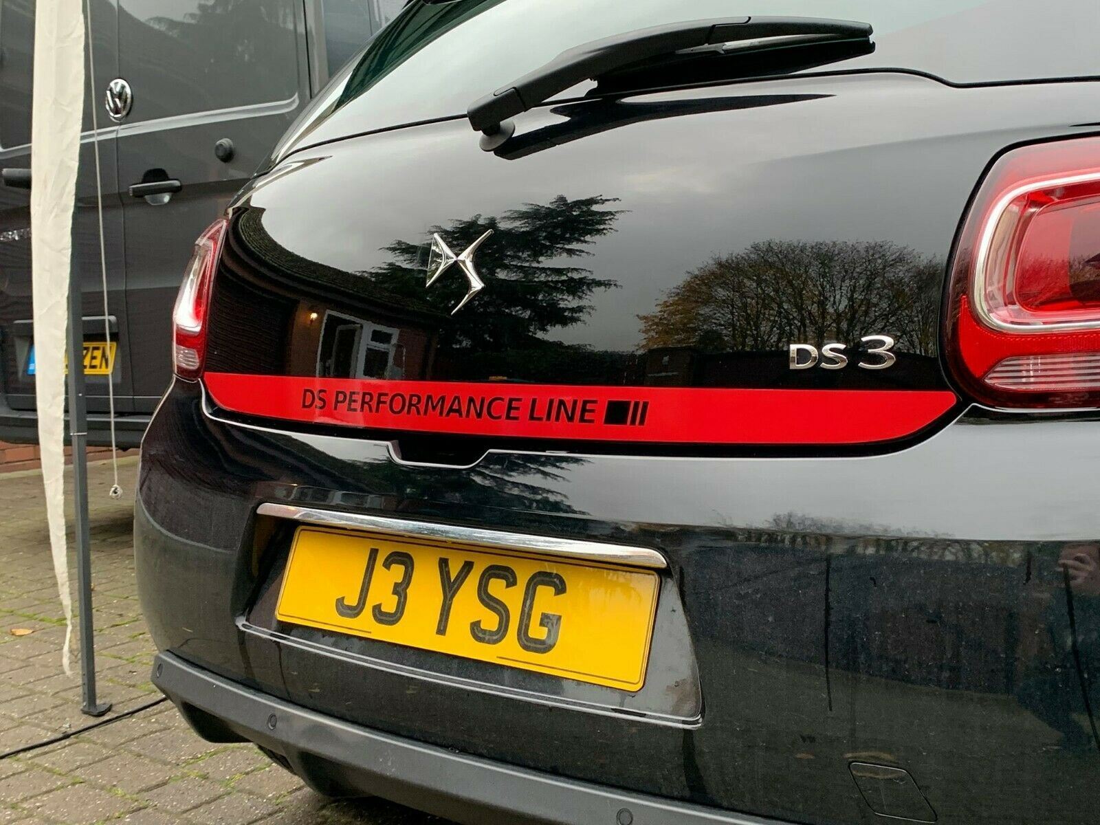 Zen Graphics - DS3 "DS Performance Line" rear Hatch / Sticker / Decal