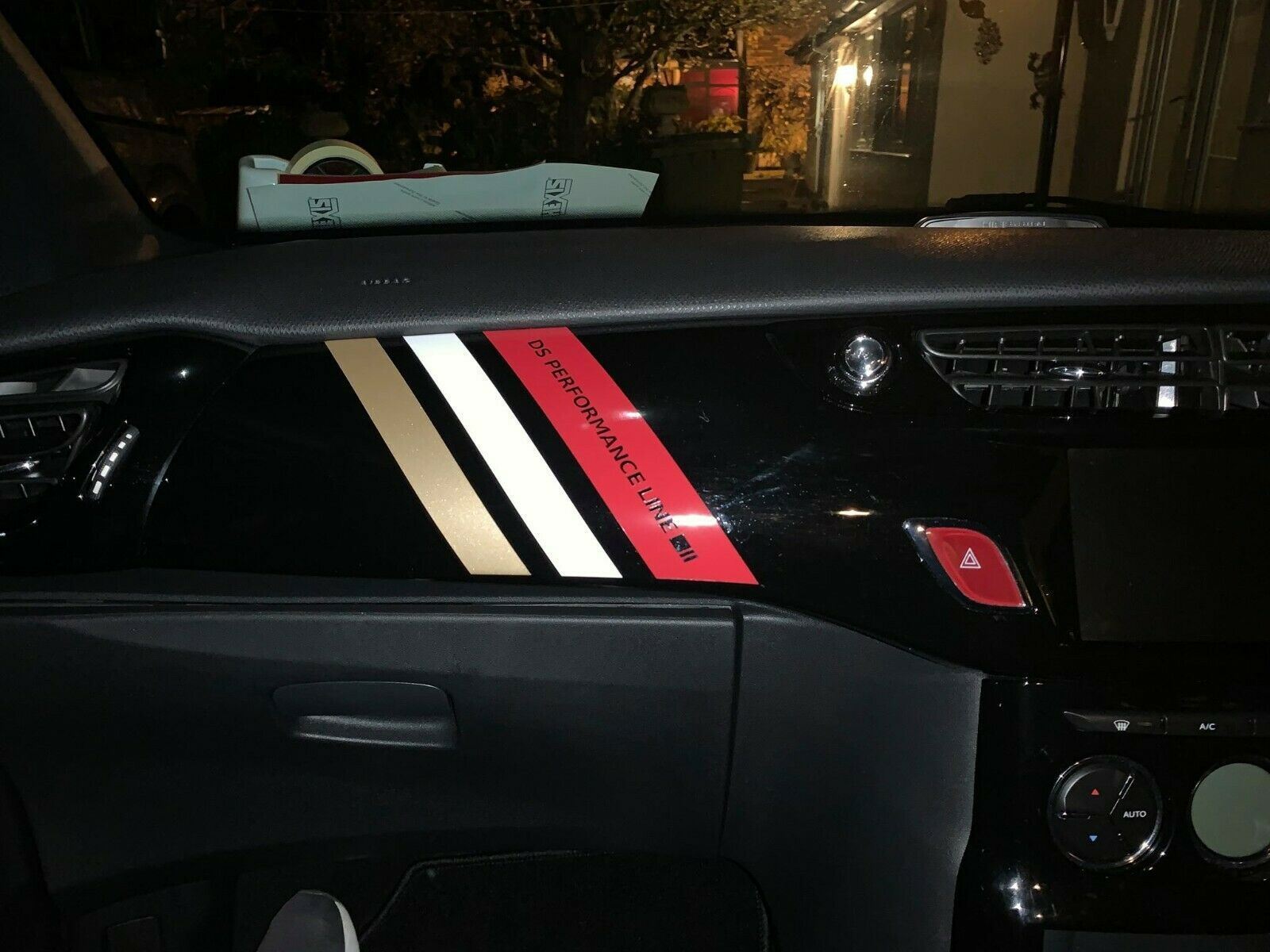 Zen Graphics - DS3 DS Performance Line Interiror Dash Stripes Decals ...