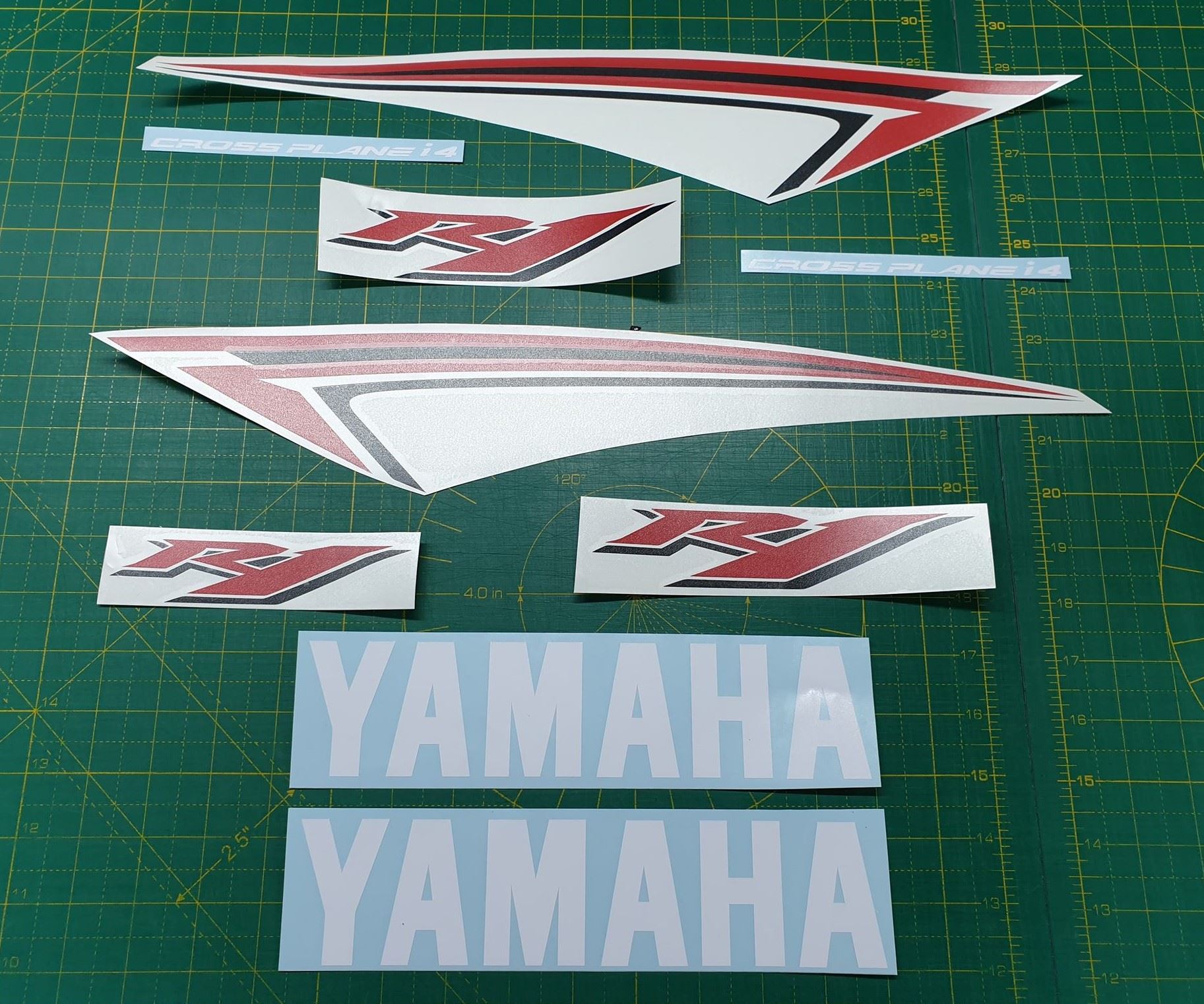 Zen Graphics - Yamaha YZF R1 (USA) 2009 Replacement Decals / Stickers