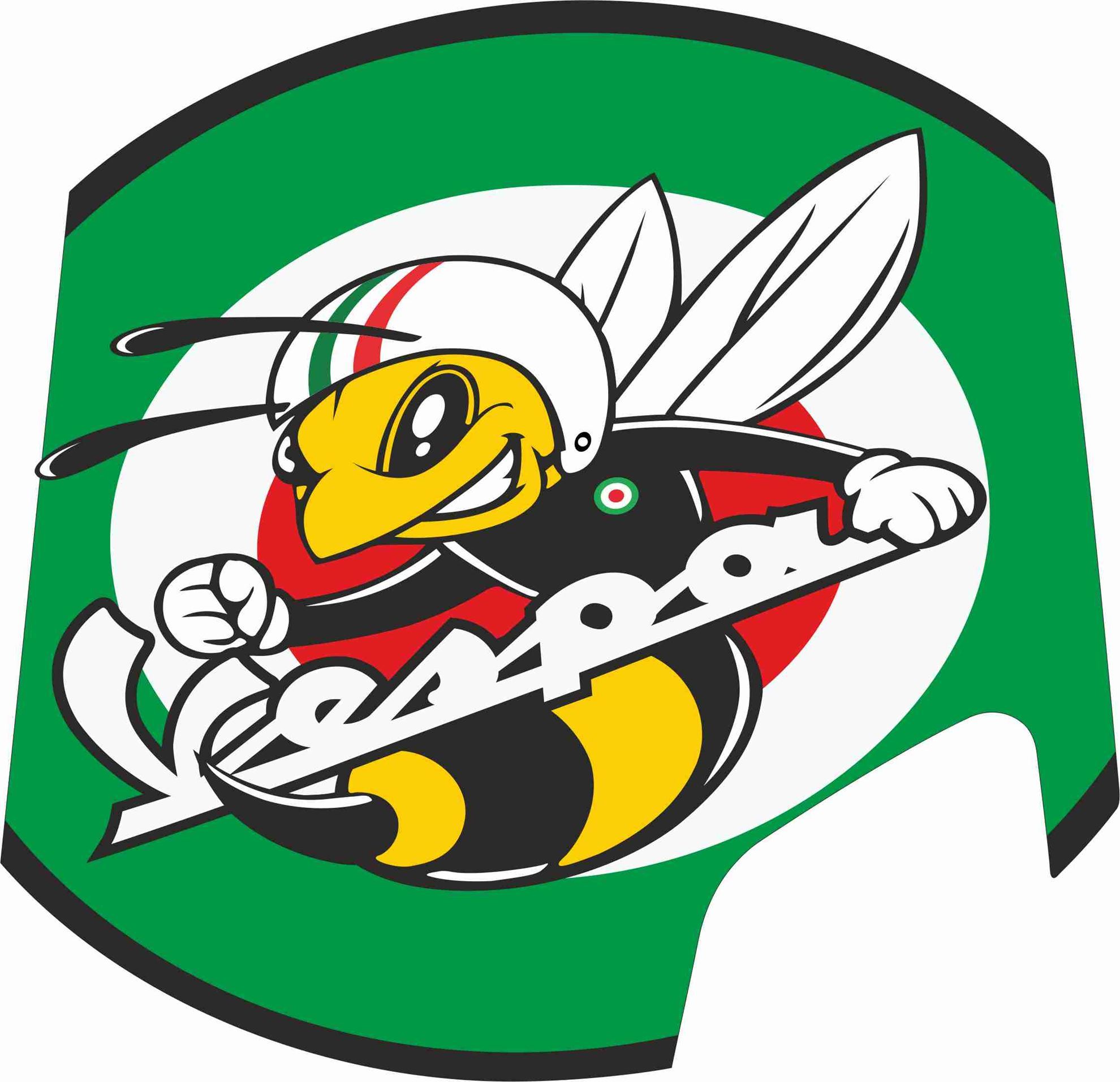 Zen Graphics - Vespa GTS 300 Super Front Fairing Decal / Sticker