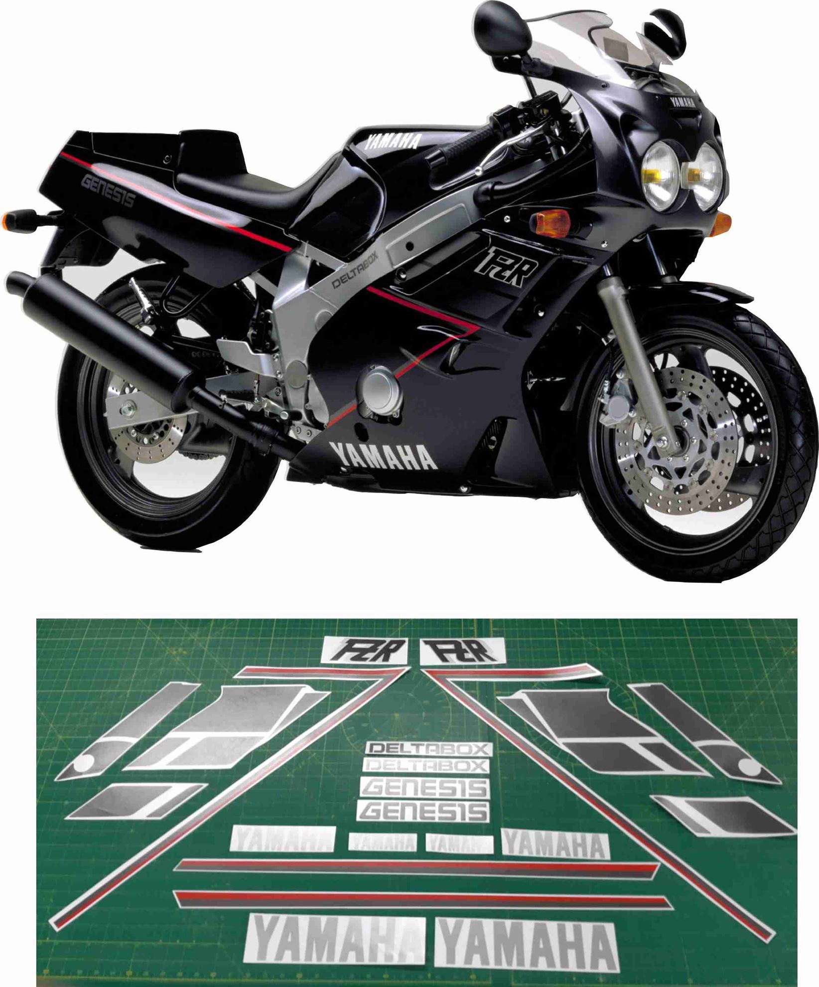 Zen Graphics - Yamaha FZR 600 1989 replacement Decals / Stickers