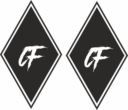 Zen Graphics - DAF Front Corner / General Panel Stickers