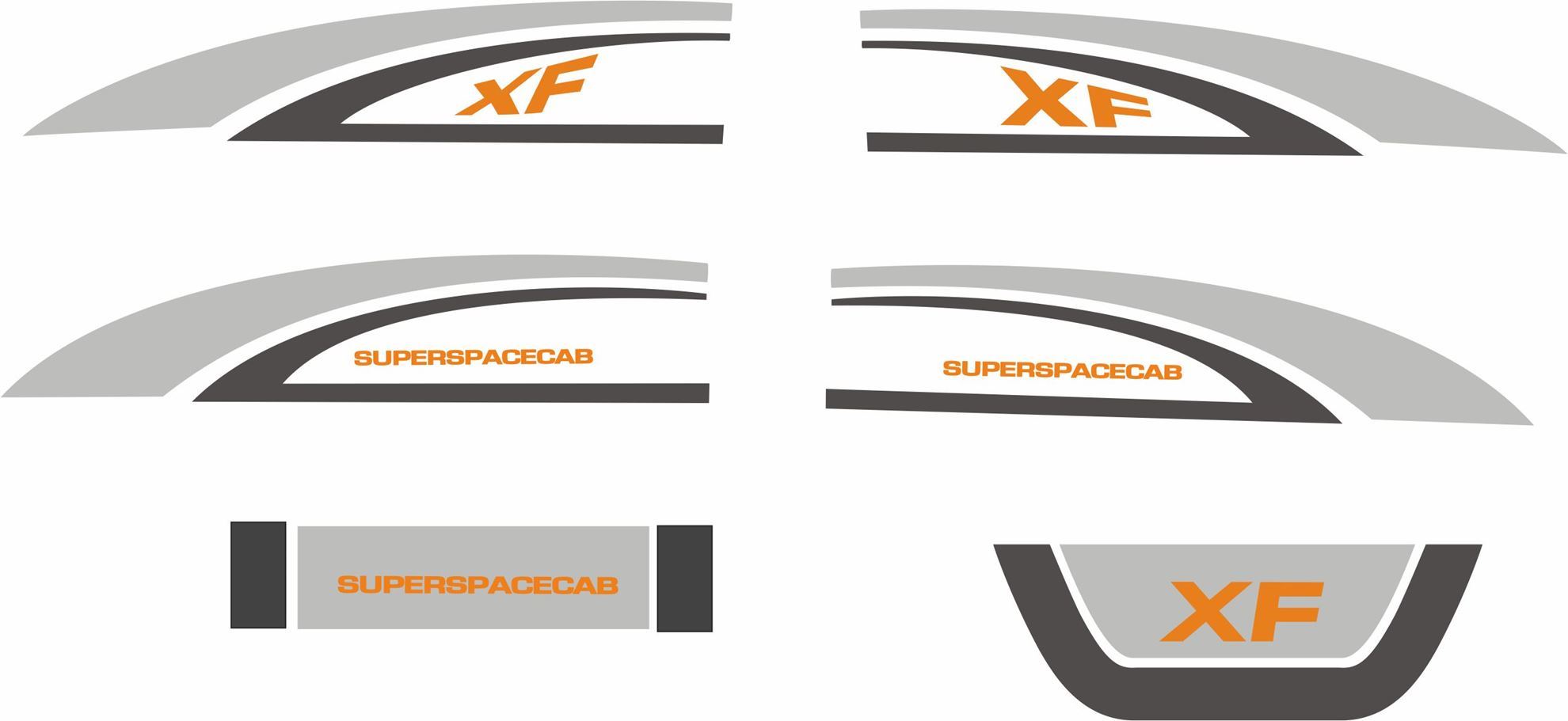 Zen Graphics - DAF XF Euro 6 Super spacecab full Stripe / Graphics ...