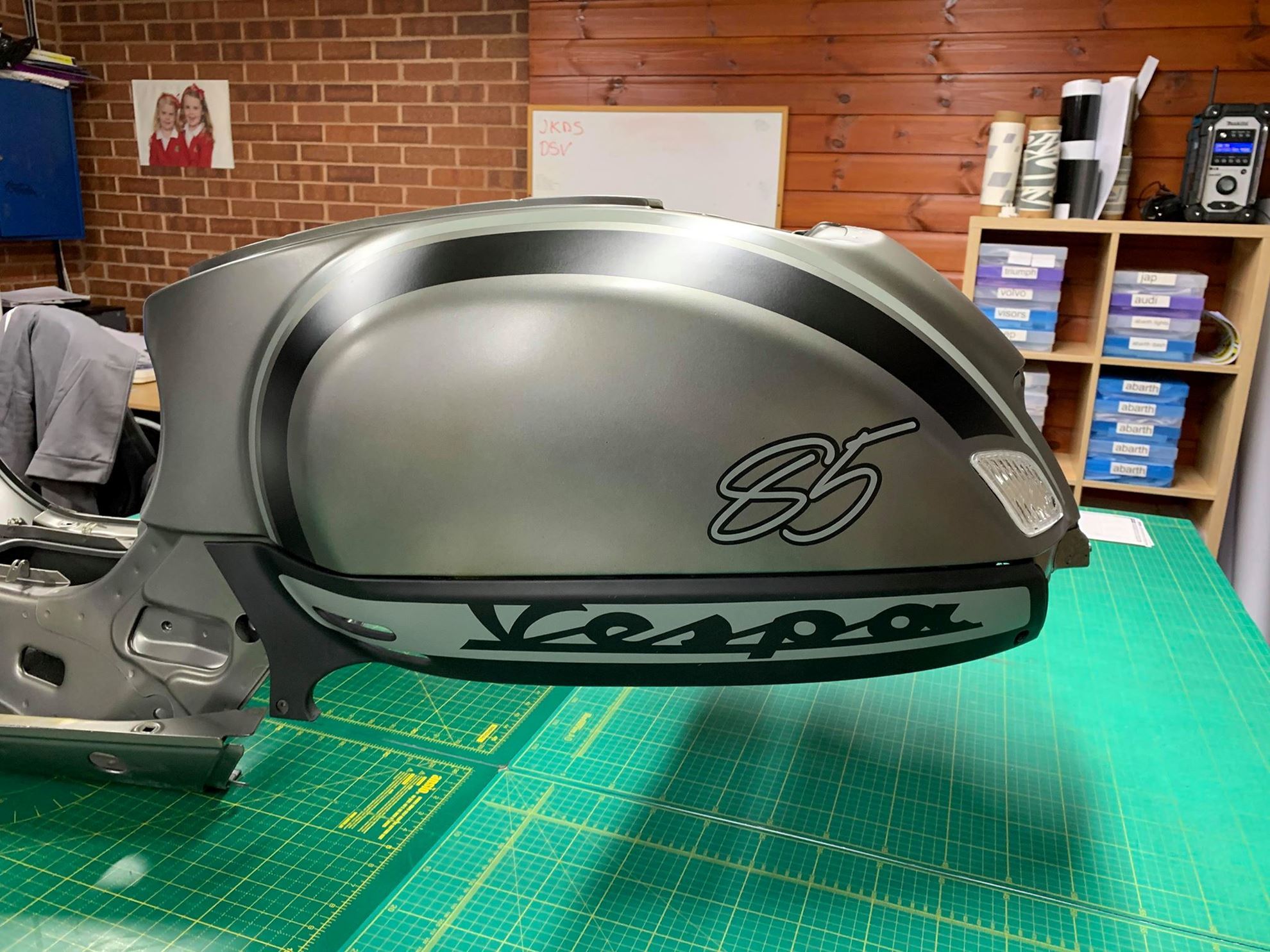 Zen Graphics - Vespa GT / GT / Gran Turismo side / Front Stripes / Stickers