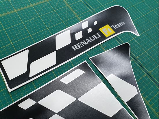Zen Graphics - Clio R27 R.S. F1 Team replacement Decals / Stickers