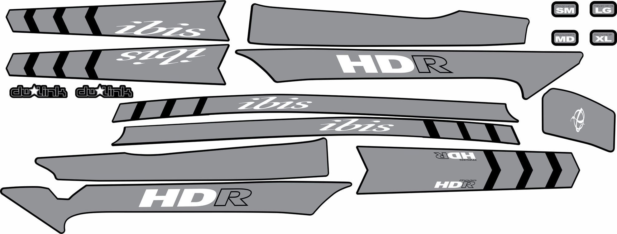 Zen Graphics - IBIS Mojo HDR 2015 Stickers