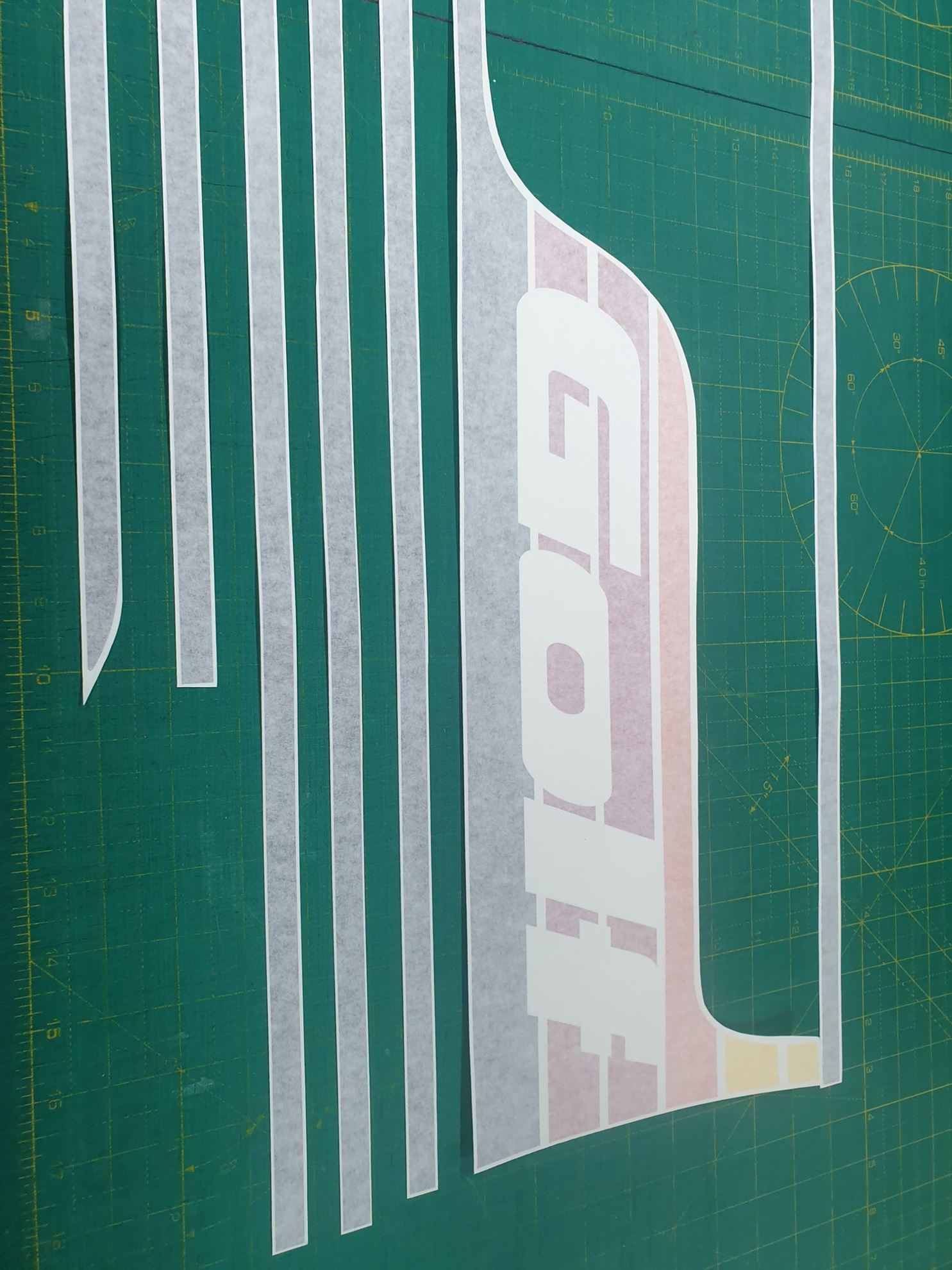 Zen Graphics - VW MK2 Golf side stripes & rear quarter "Golf" Decals ...