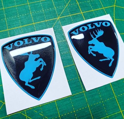 Zen Graphics - Volvo 90mm Exterior Gel Badges