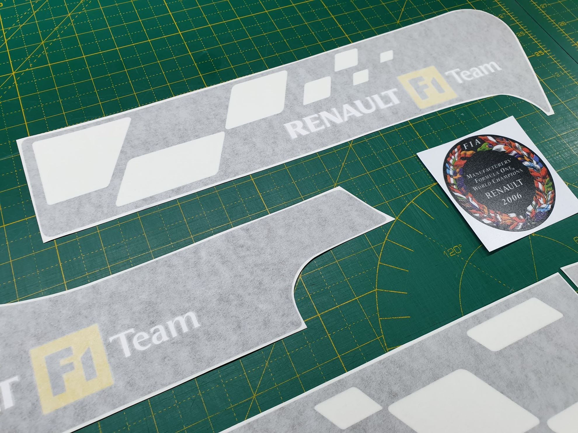 Zen Graphics - Renault Clio R27 R.S. F1 Team replacement Decals / Stickers