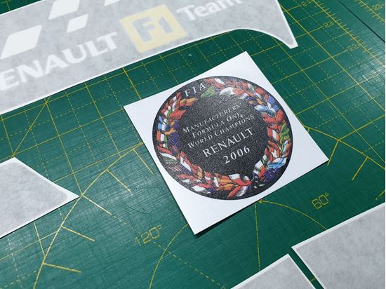 Zen Graphics - Clio R27 R.S. F1 Team replacement Decals / Stickers
