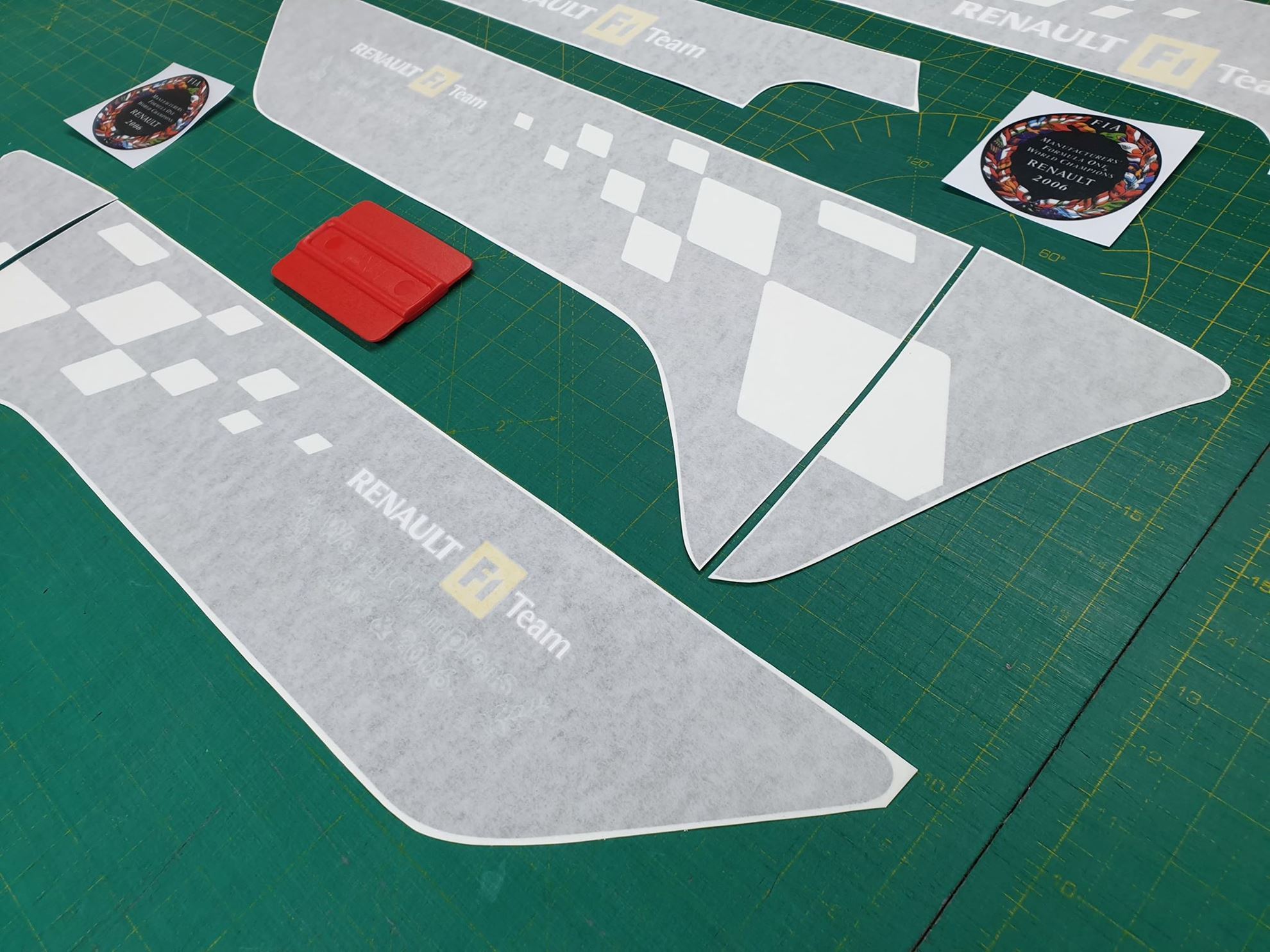 Zen Graphics - Clio R27 R.S. F1 Team replacement Decals / Stickers