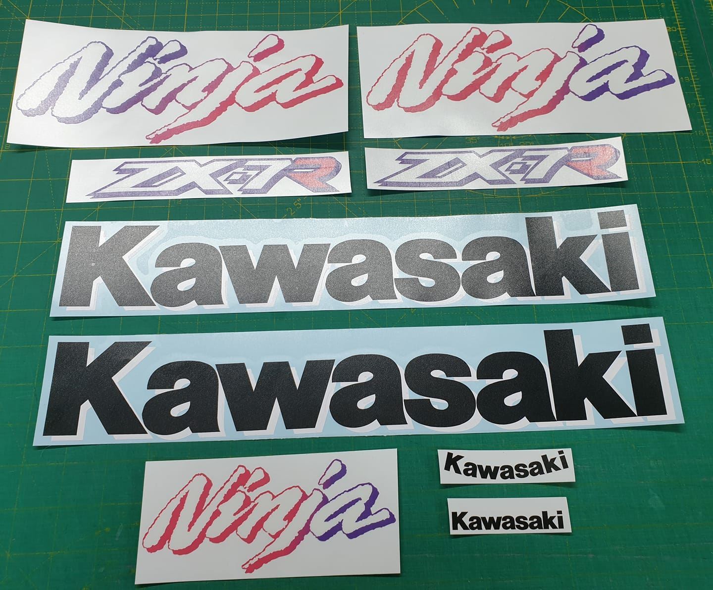 Zen Graphics - Kawasaki ZX-7R 1997 replacement Decals / Stickers