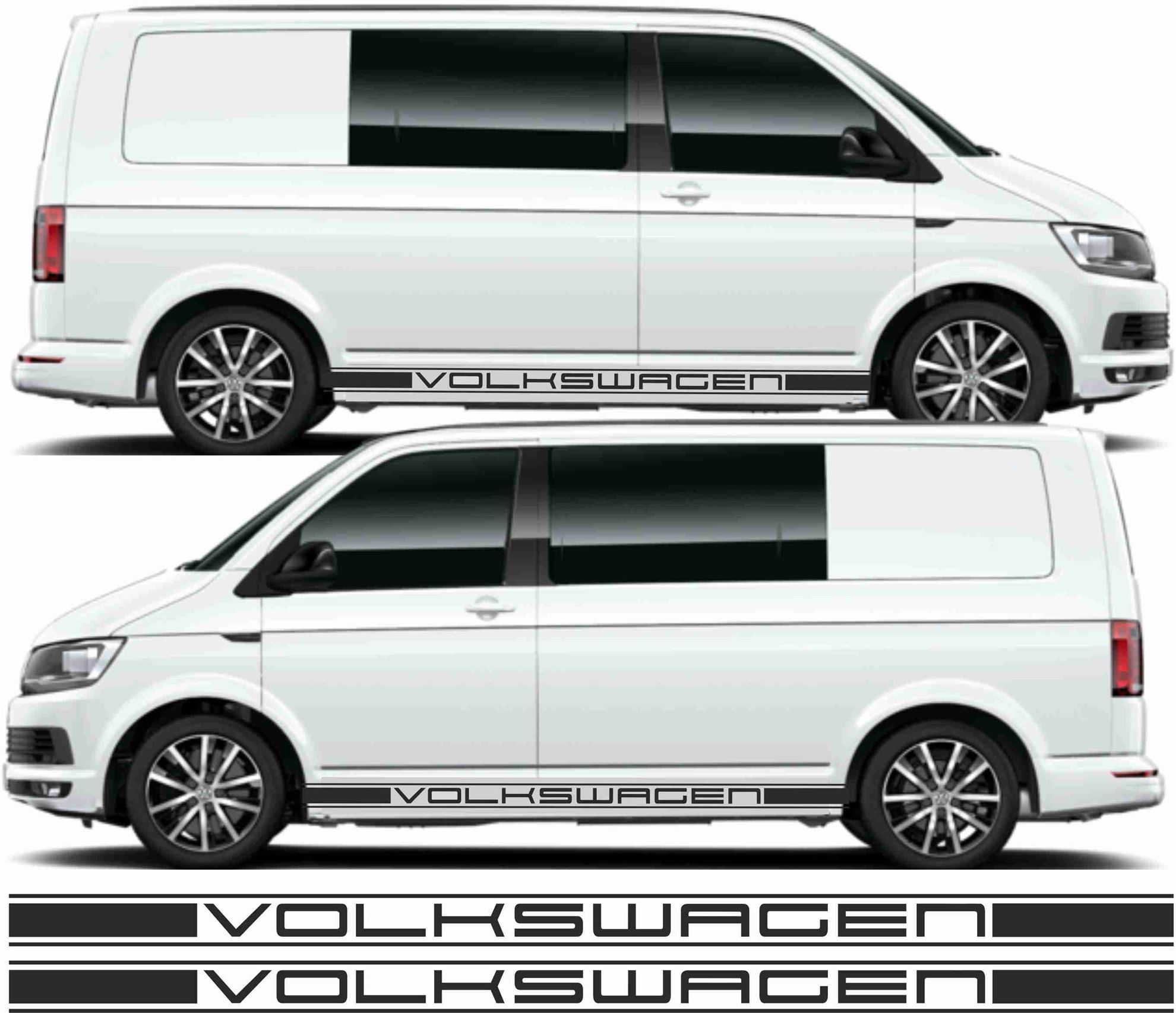 Zen Graphics - VW T5 / T6 side Stripes / Stickers