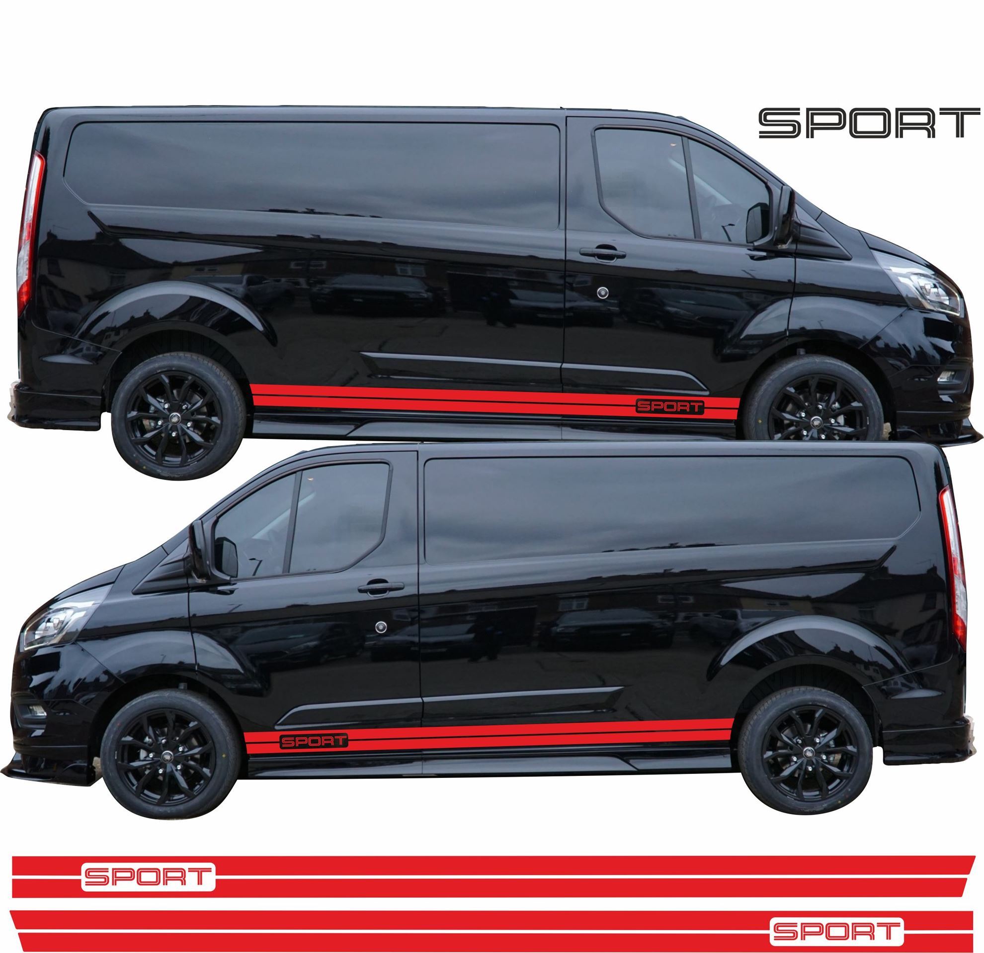 Zen Graphics - Ford Transit Custom Stripes