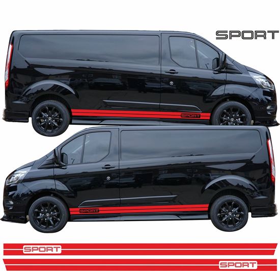Zen Graphics - Ford Transit Custom Stripes