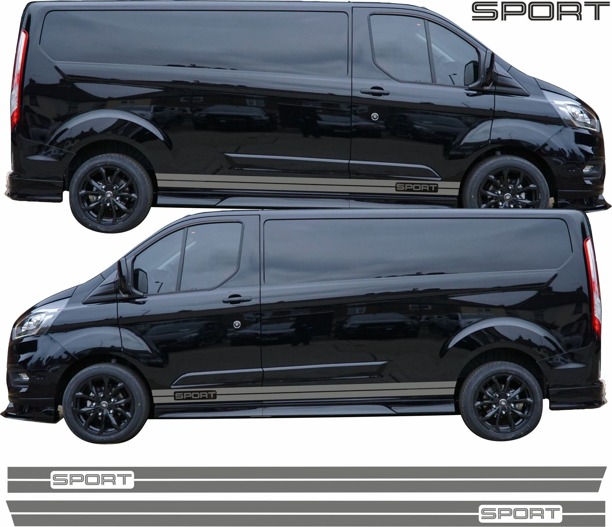 Zen Graphics - Ford Transit Custom Stripes