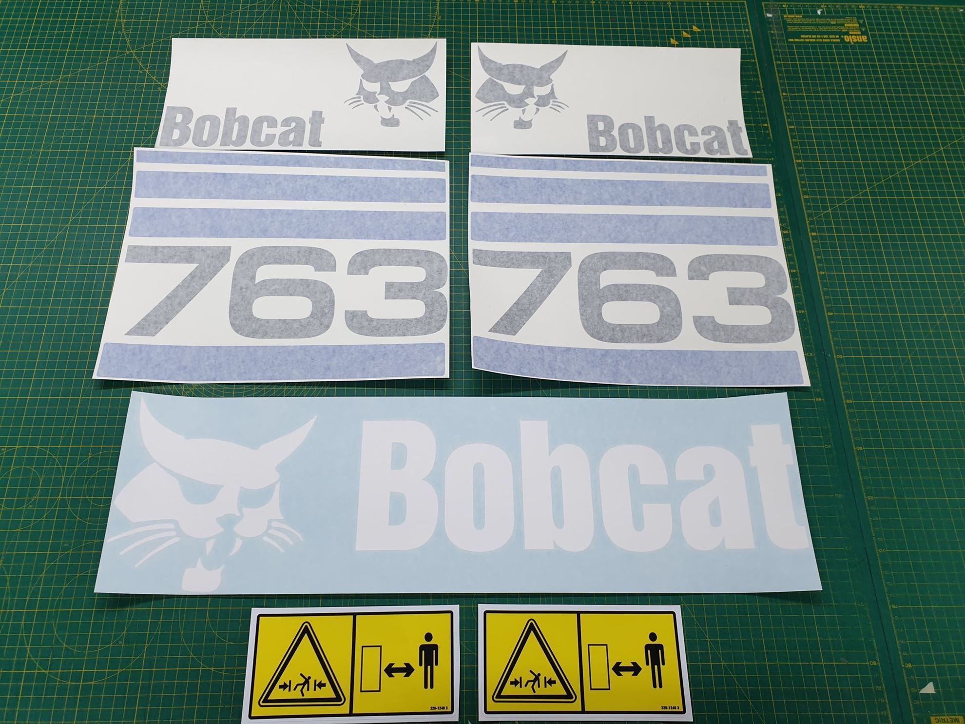 Zen Graphics - Bobcat 763 Replacement Decals / Stickers