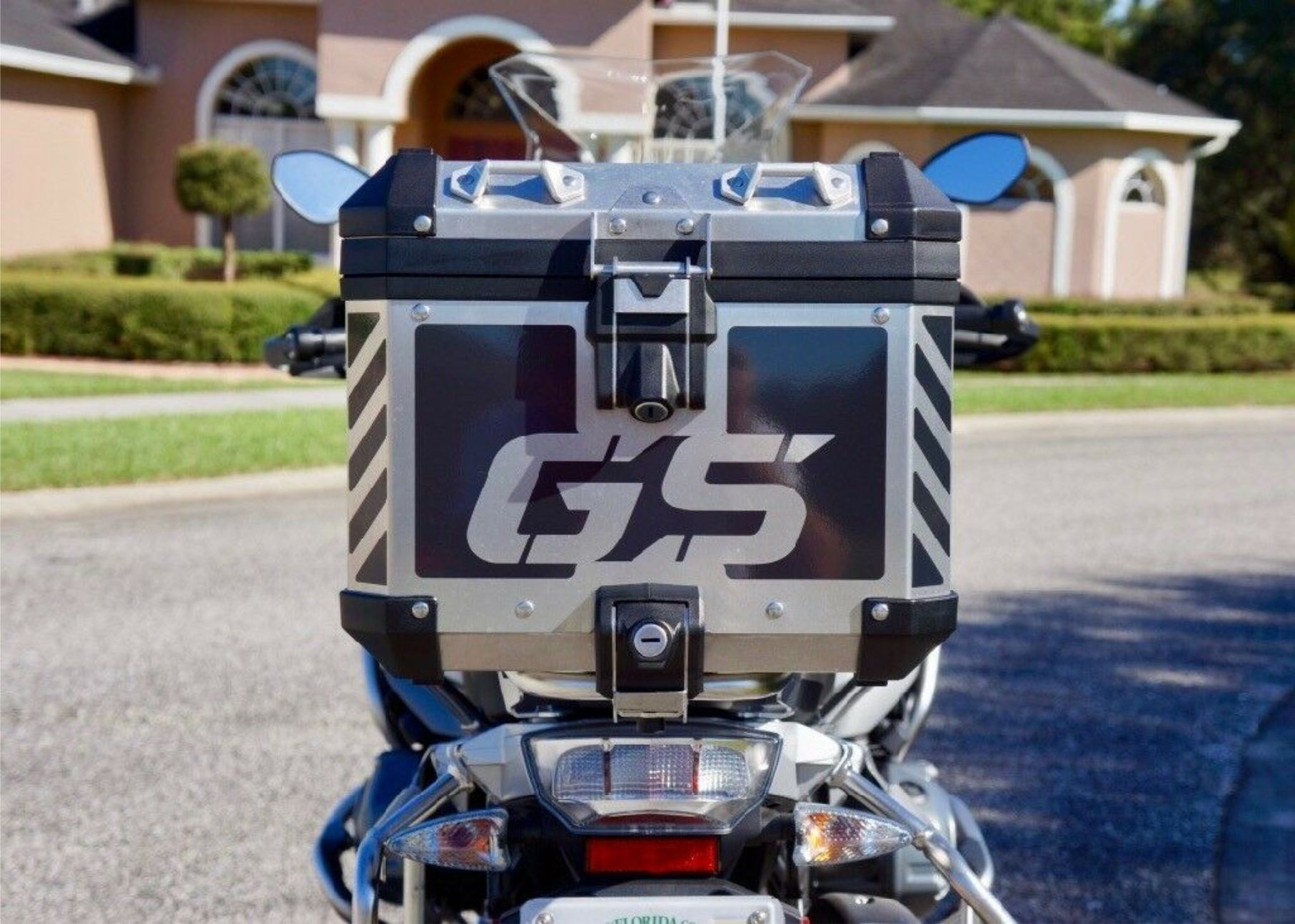 Zen Graphics - BMW GS Touratech Reflective Top Box Decals / Stickers